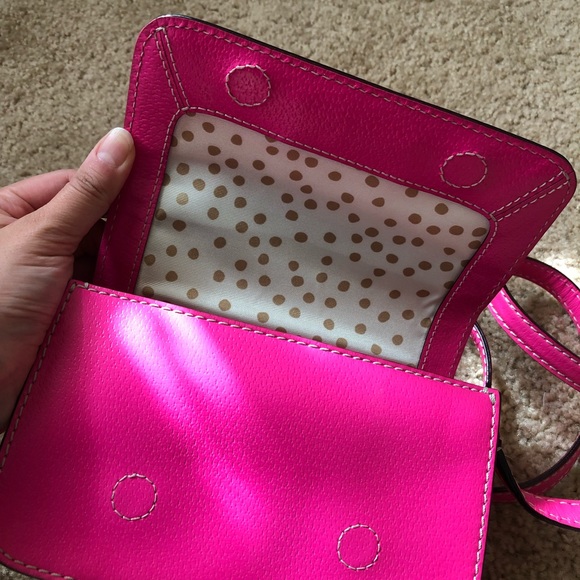 kate spade | Bags | Kate Spades Neon Pink Leather Bag | Poshmark